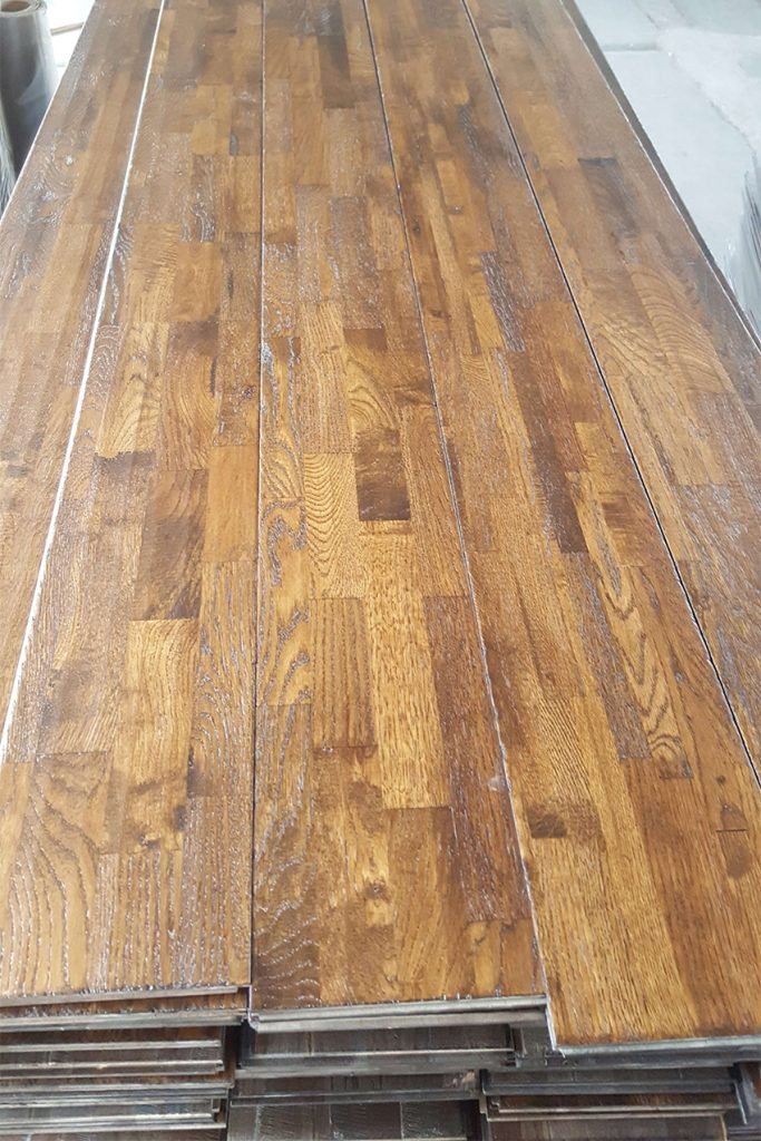 Custom Crafted Finger Joint Oak Solid Wood Flooring - Top Engineered ...